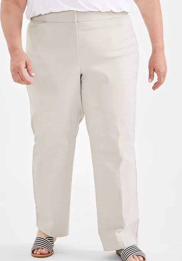 Jm Collection Plus Size Pants - Jm Collection